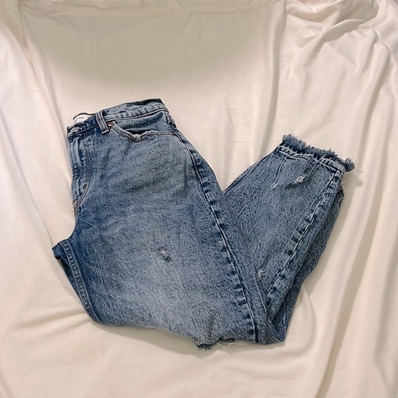 Abercrombie & Fitch | Jeans | Bre X Abercrombie Mom High Rise Jeans ...